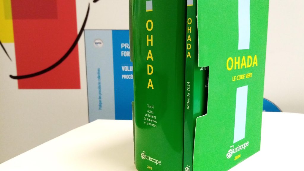 Coffret édition spéciale : mise à jour du Code Ohada – Juriscope